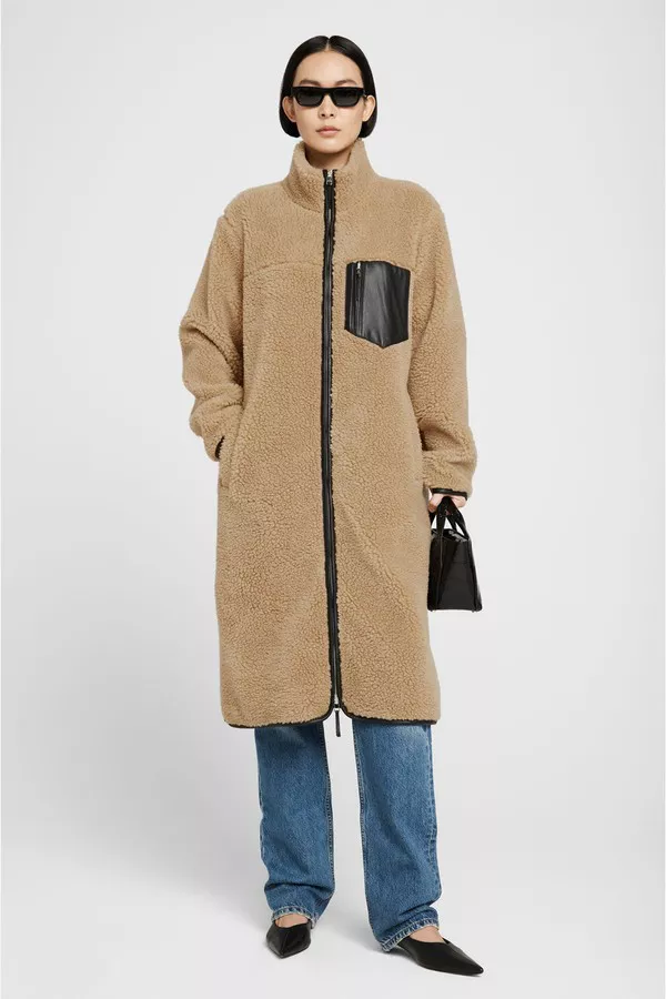 Ryder Coat - Camel by ANINE BING at THE MILE