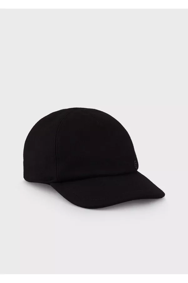 Wool-Blend Baseball Cap by Giorgio Armani Men at ORCHARD MILE