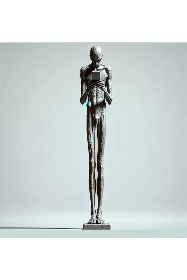 "Modern Man" Life-Size Bronze Sculpture by John Brevard at THE MILE