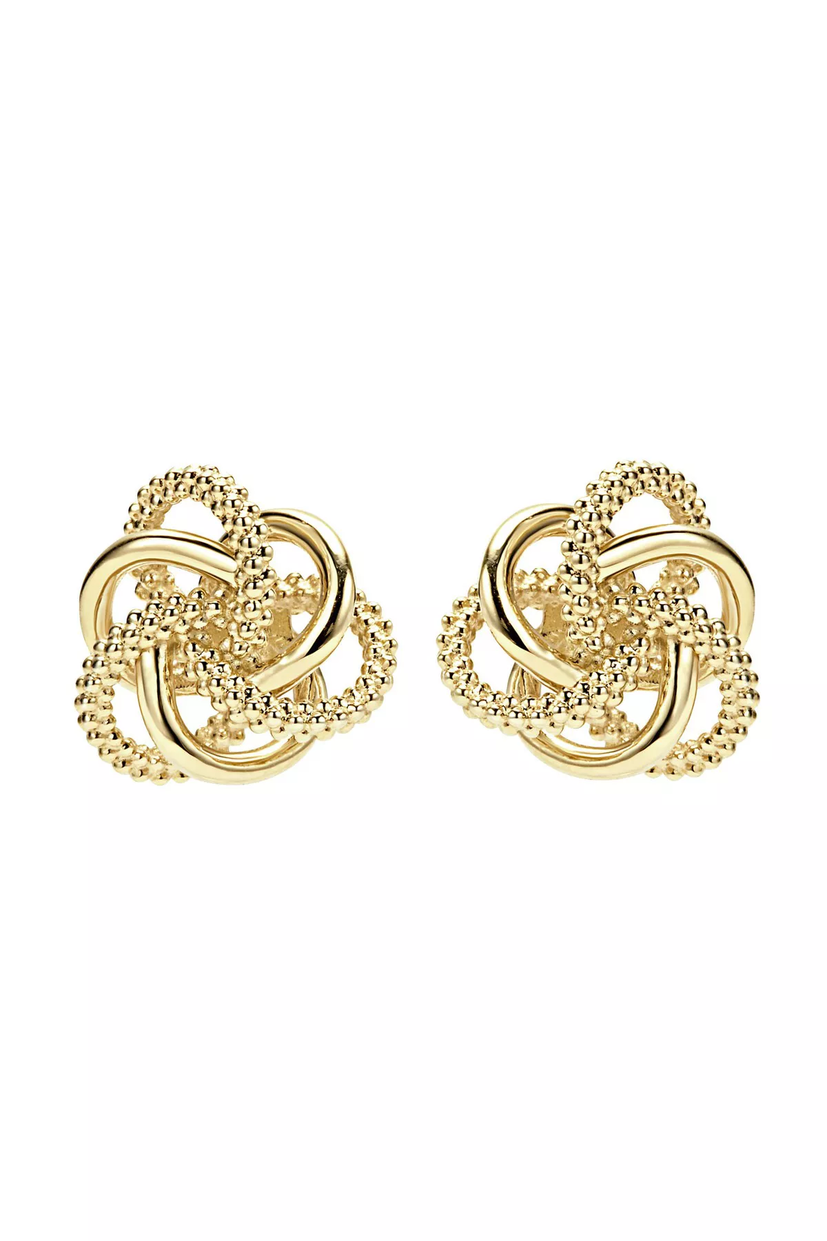 Lagos love knot earrings store