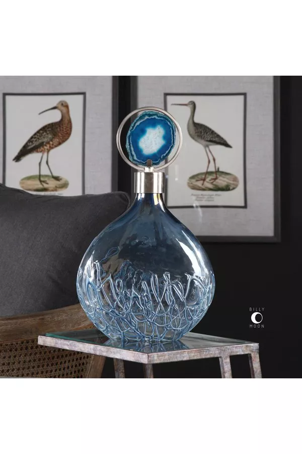 Rae Vase, Sky Blue, 19"H (20930 9X5Ta) by Lighting Reimagined at...