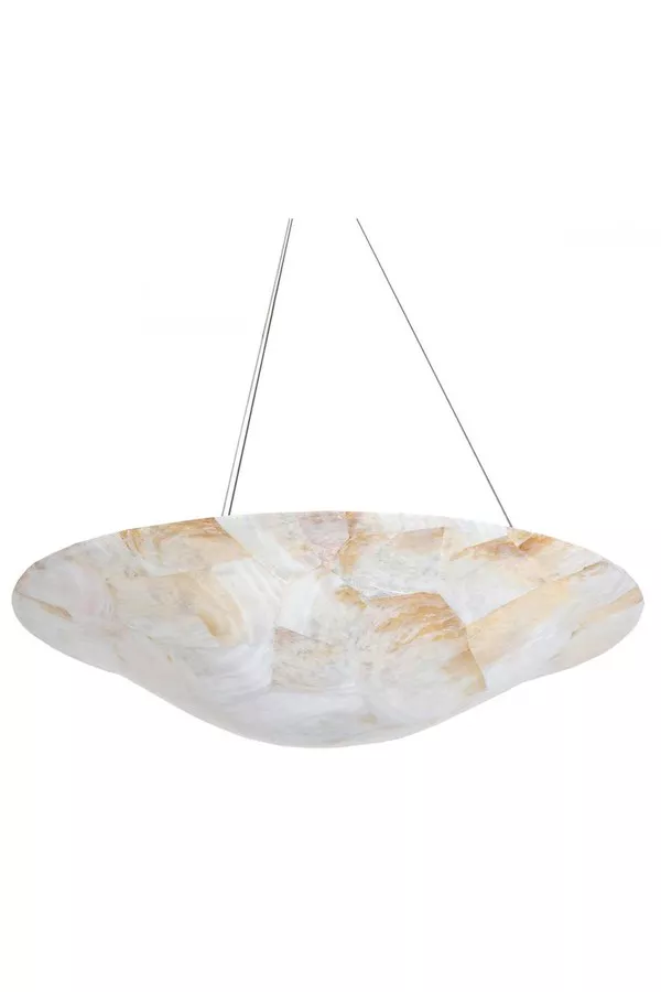 Big Pendant, 4-Light, Kabebe, 24"W (178P04A 13Jaw) by Lighting...