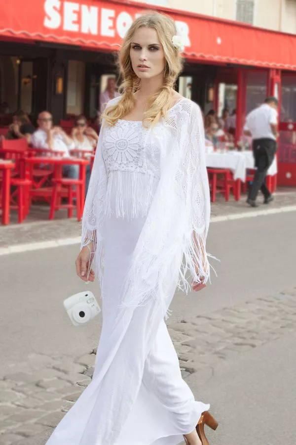 Chelsea Fringe Dress - Sample by Miguelina at THE MILE