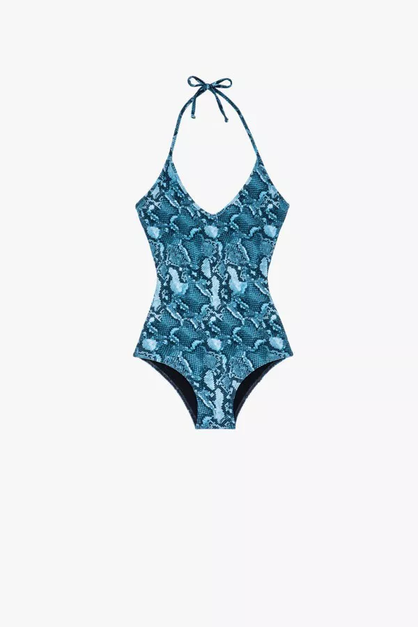 Python One Piece Swimsuit by Zadig & Voltaire at THE MILE