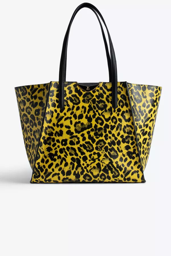 borderline zadig voltaire tote bag Le Borderline Leopard Bag by Zadig ...